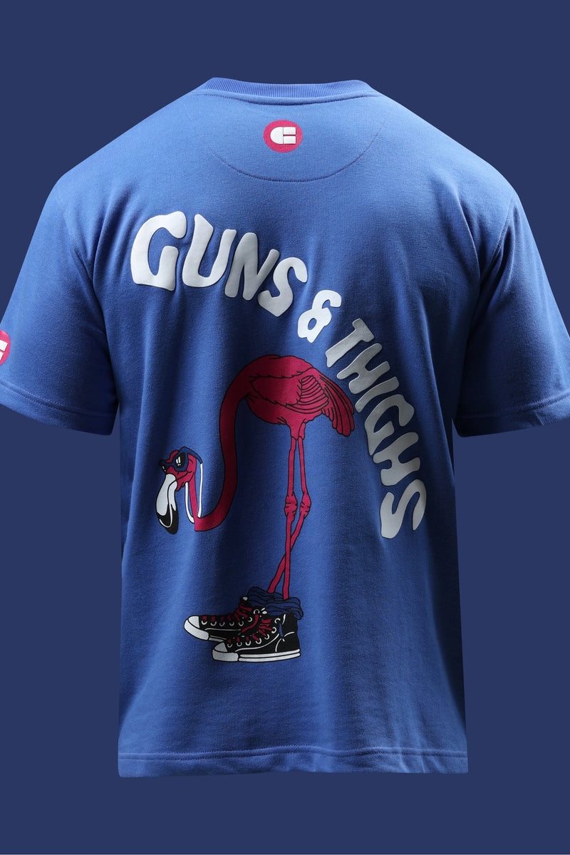 FLAMINGO T-SHIRT– Guns and Thighs